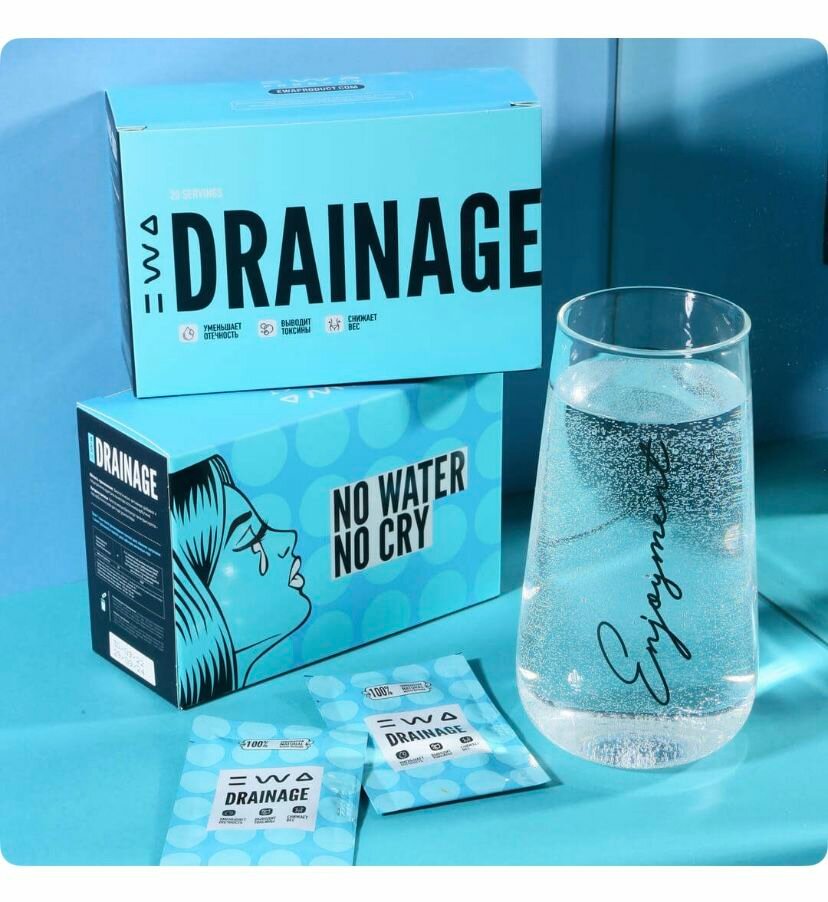 Эвадренаж 2.0 Снятие отёчности и мягкое очищение организма