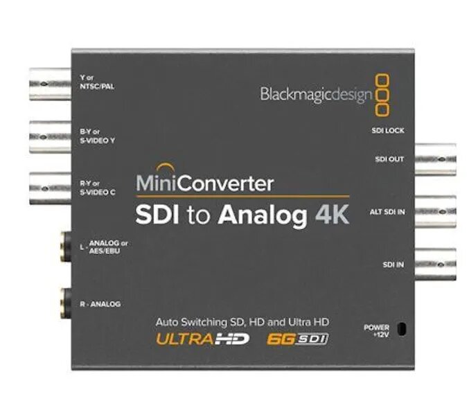 Конвертер Blackmagic Mini Converter SDI to Analog 4K