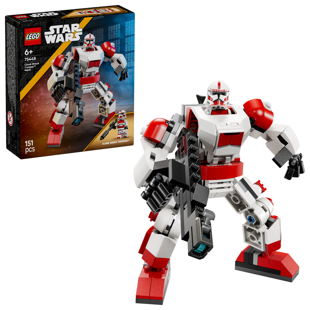 Конструктор LEGO Star Wars 75448 Боевой робот-клон-штурмовик, 151 дет.