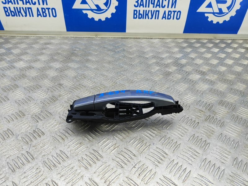 Б/У Ручка двери передней наружная правая Opel Corsa D / Опель Корса D 1.2 A12XER 86 Л.С. купе 2010