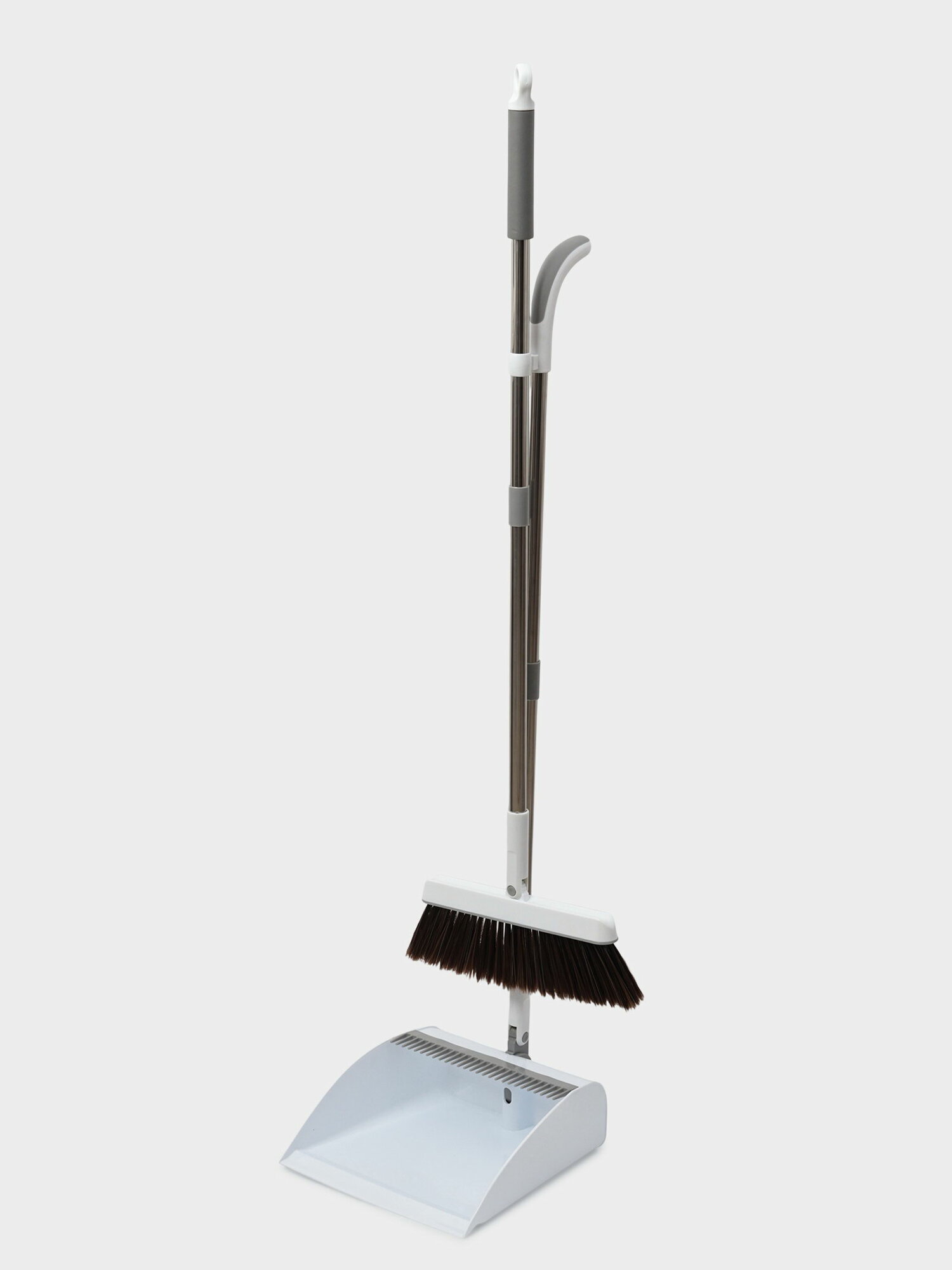Комплект для уборки, совок 26x25x97 см, щётка 25x96 см, материал колодки: пластик