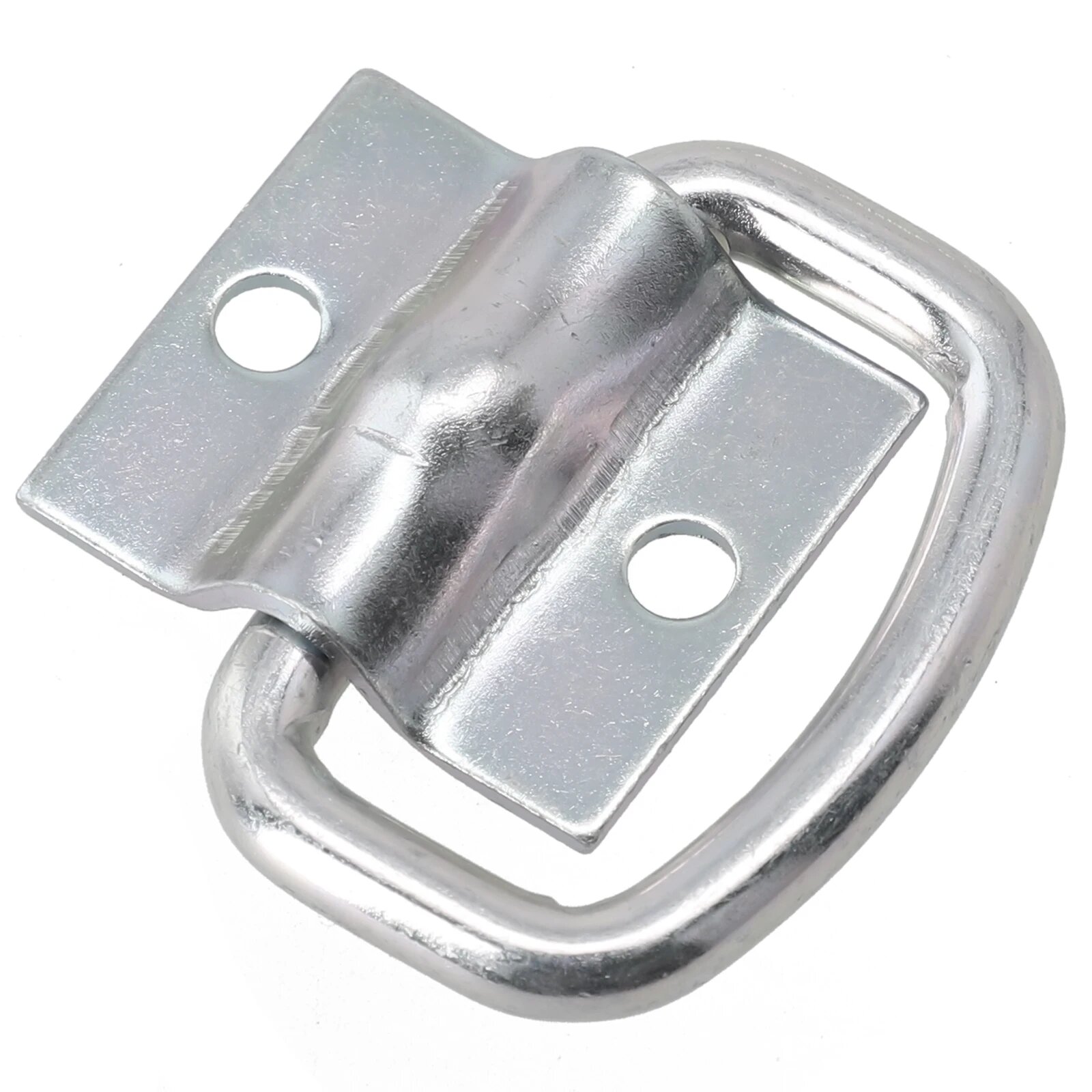 D-образные кольца с крючком, тянущее кольцо, серебряные аксессуары для прицепа, 1 шт, 30 мм, 7 мм, модификация автомобиля, металлическое крепежное кольцо, якорь нагрузки