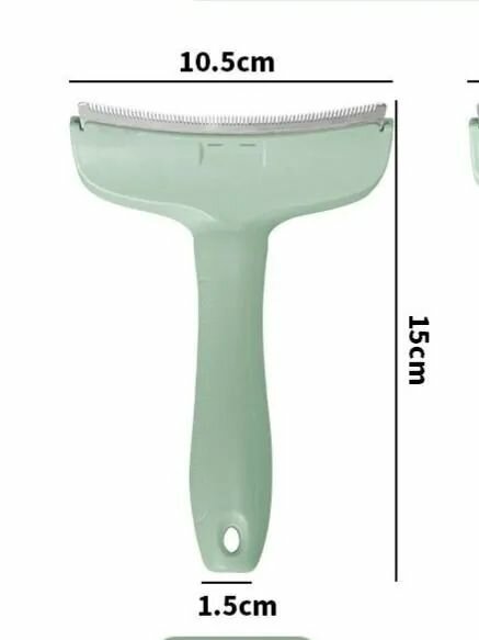 Расческа для кошек 2 в 1: пуходерка и редкий гребень для удаления шерсти