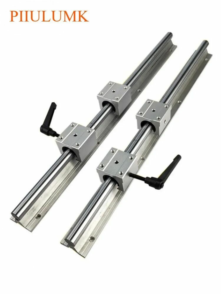 Спецификация линейной направляющей SBR 12*500,2 Направляющая,4 Подшипник,2 Блокировка ручки