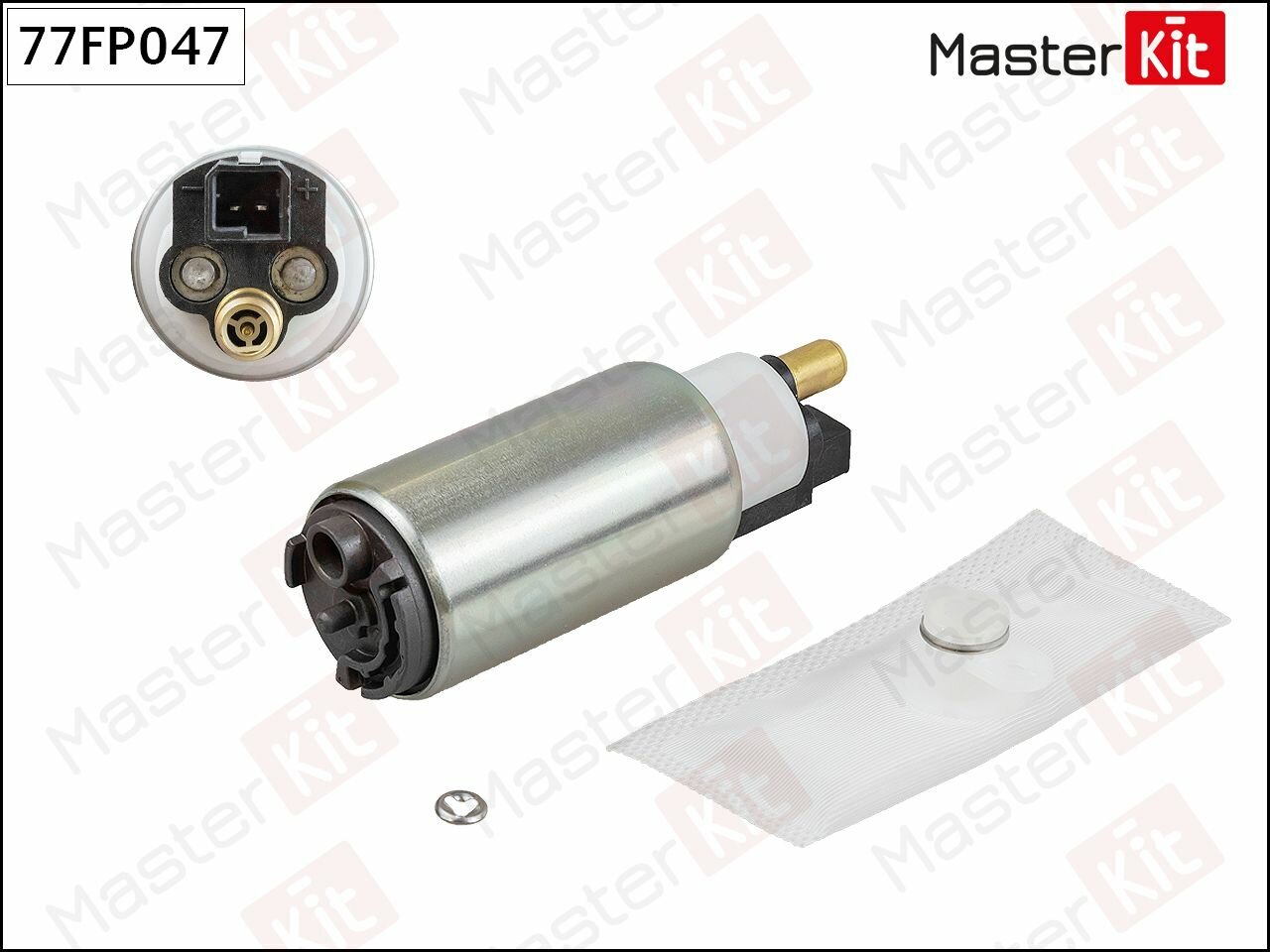 Насос топливный Ford Focus, Tourneo, Connect, Transit P65P70P80 98- 3bar MasterKit 77FP047