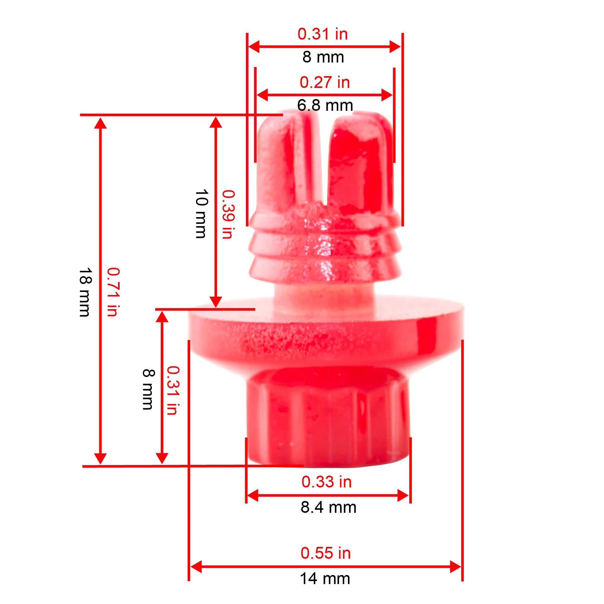 100 шт, колесные гайки, заклепки для крышки обода, винт для губ, болт, украшение для шин, сменные рейки, автомобильные аксессуары, золотой, хромированный, черный Red