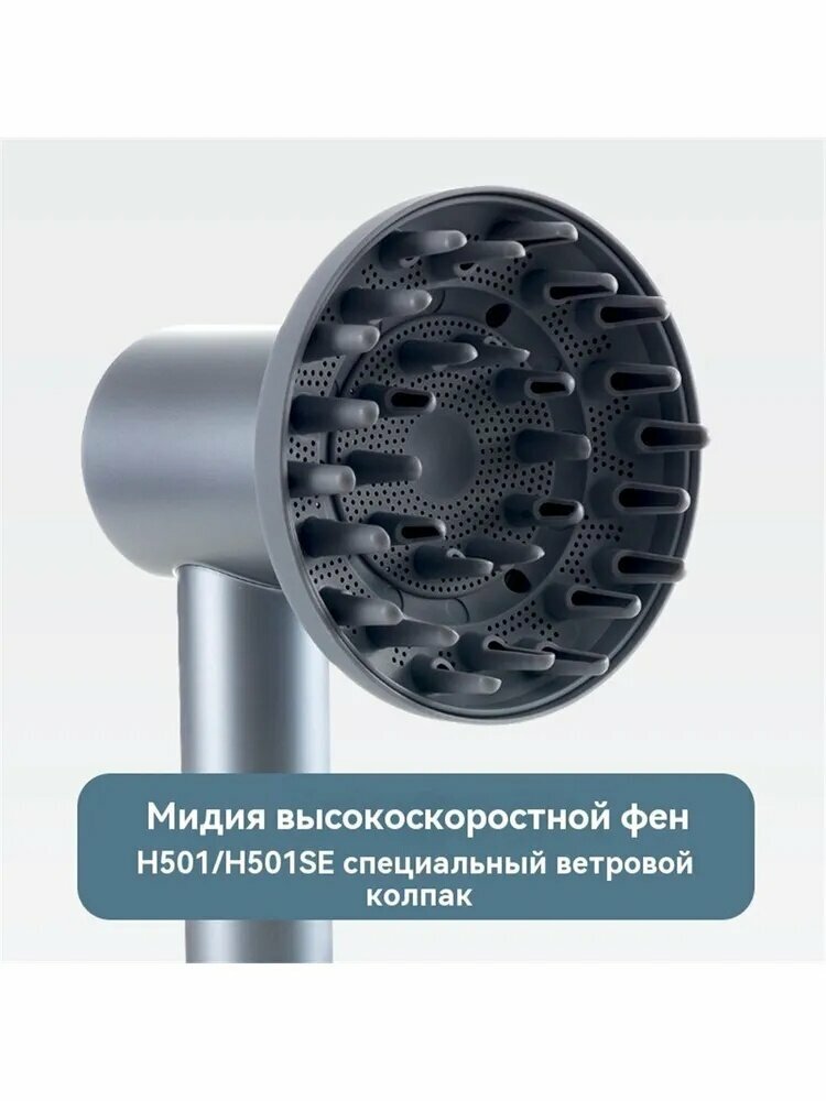 Насадка диффузор для фена, чехол для пышной укладки и бережной сушки волос ZS