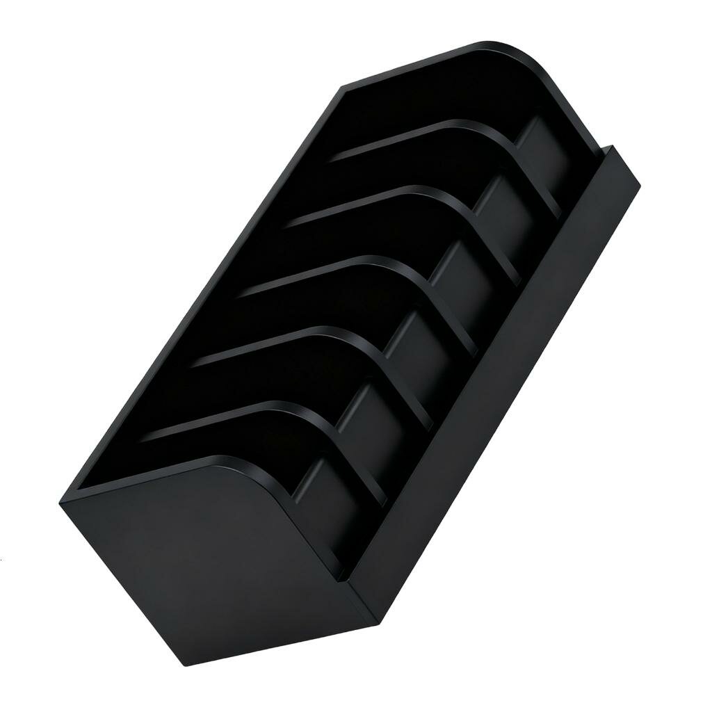 Органайзер для ремней из дерева, Черный