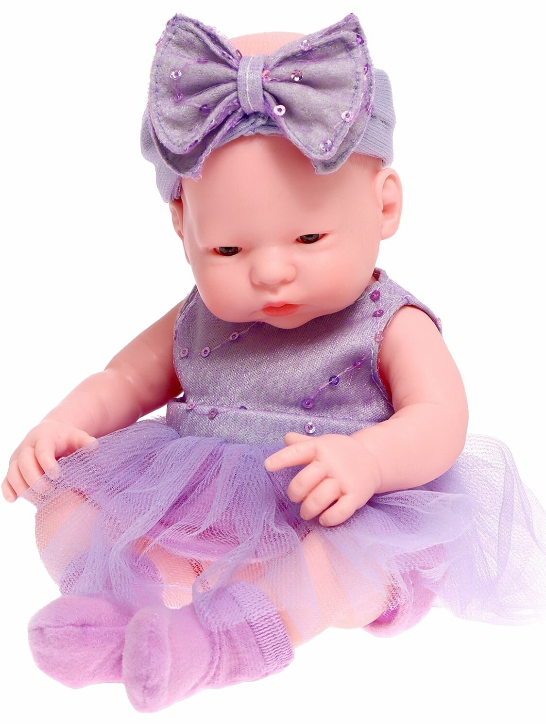 Пупс "Любимый малыш" с одеждой для сюжетно-ролевых игр, маленькая куколка для девочек, развивающая игрушка для малышей, 25 см