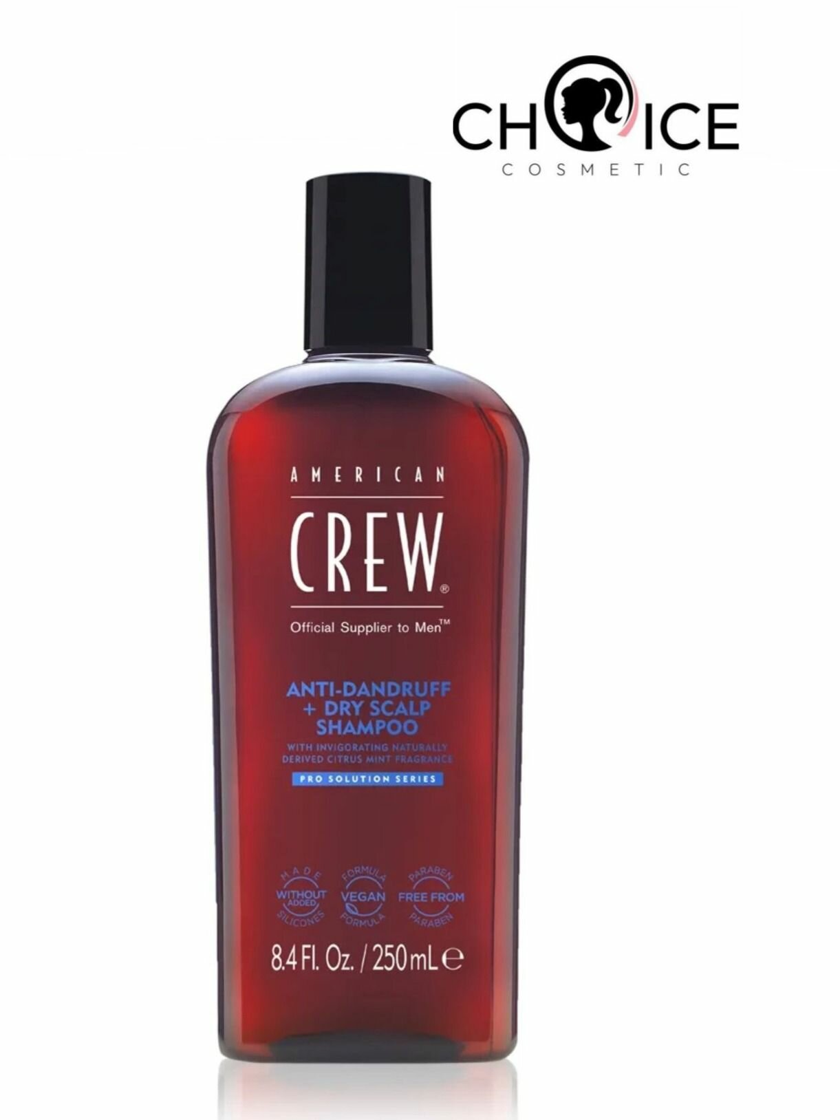 American Crew Anti-Dandruff + Dry Scalp Шампунь против перхоти и сухой кожи головы 250 мл