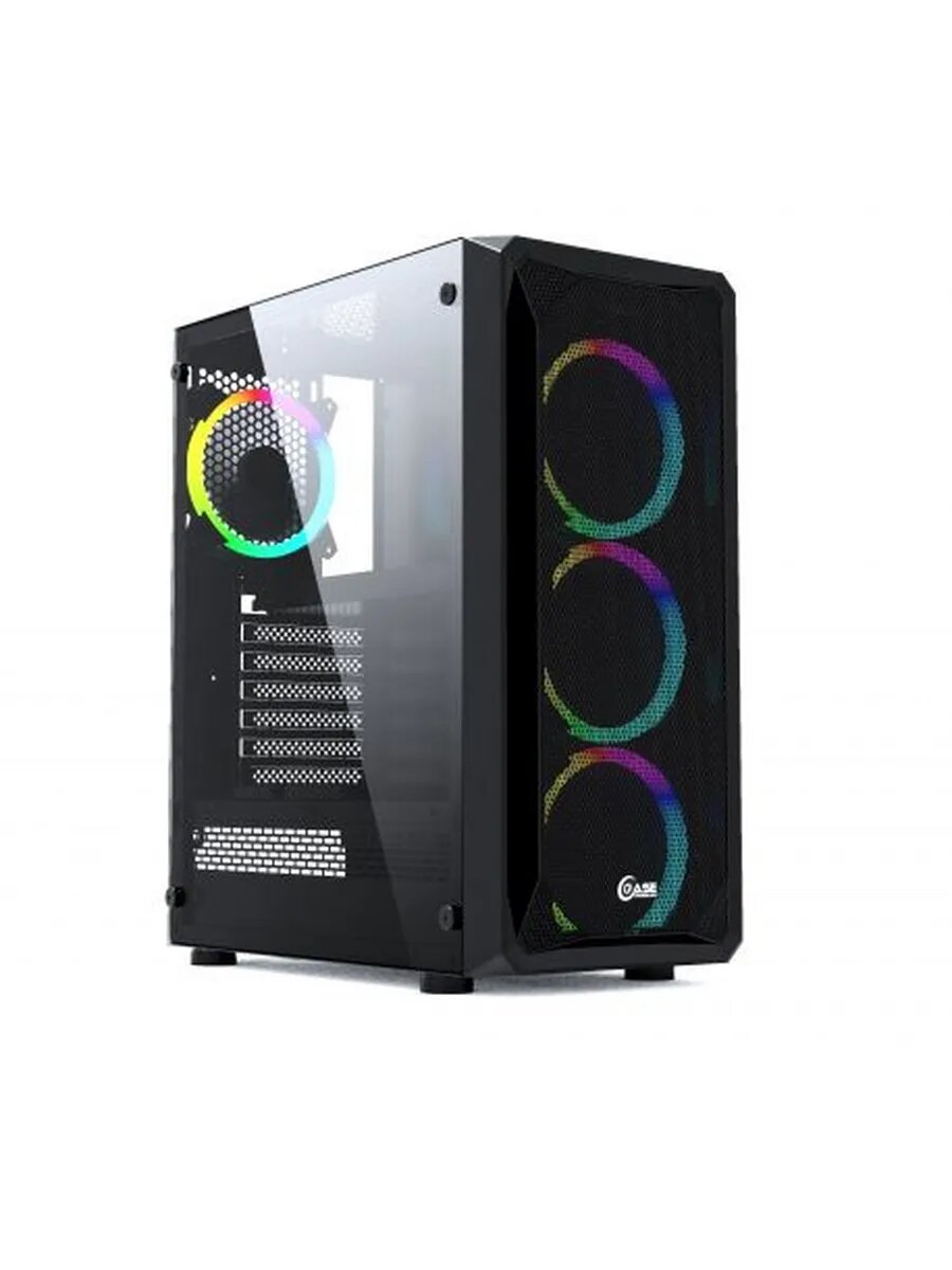 Корпус Mistral Z4 MESH LED CMIZB-L4 черный