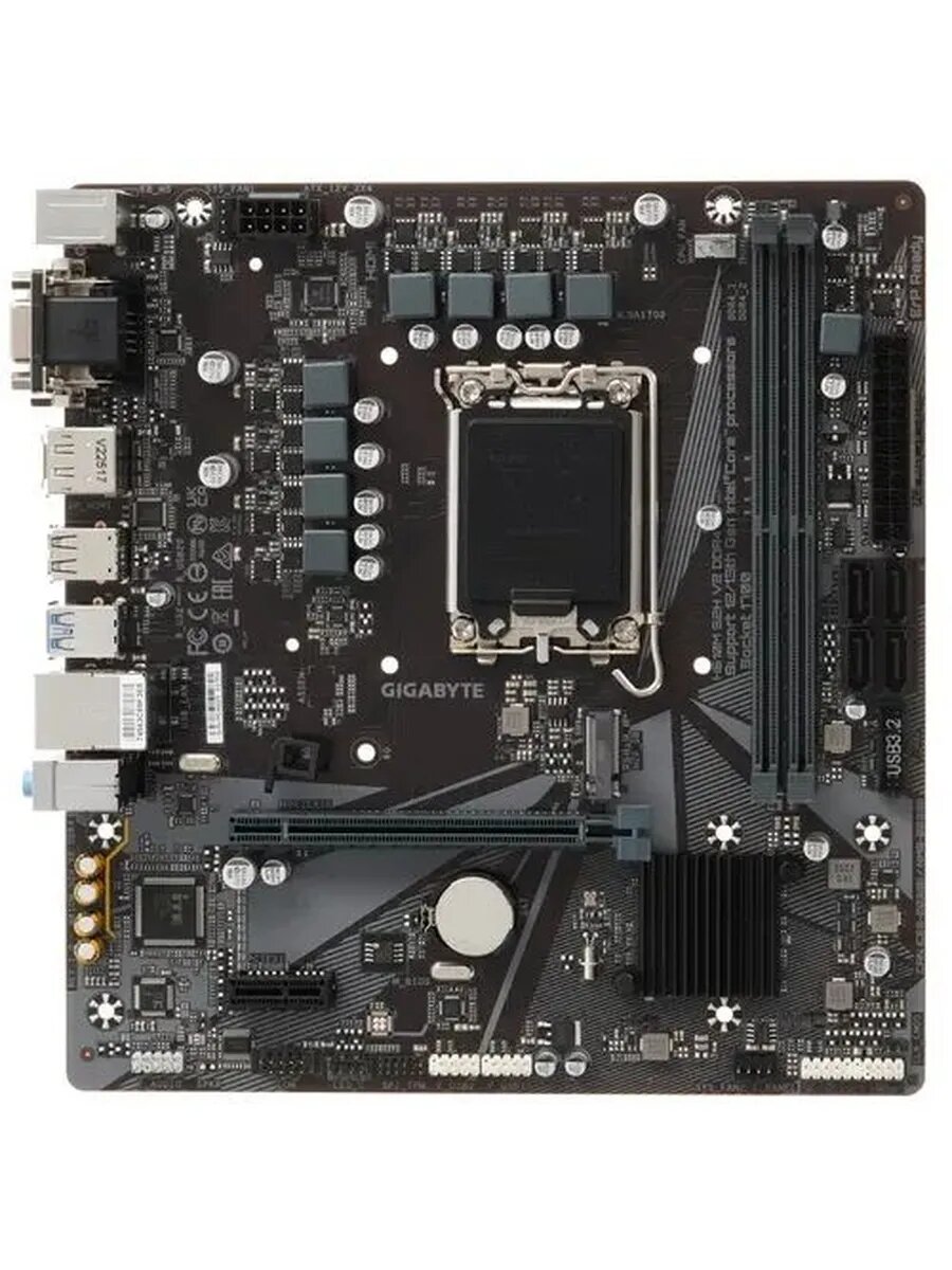 Материнская плата H610M S2H V2 DDR4 - LGA 1700, DDR4