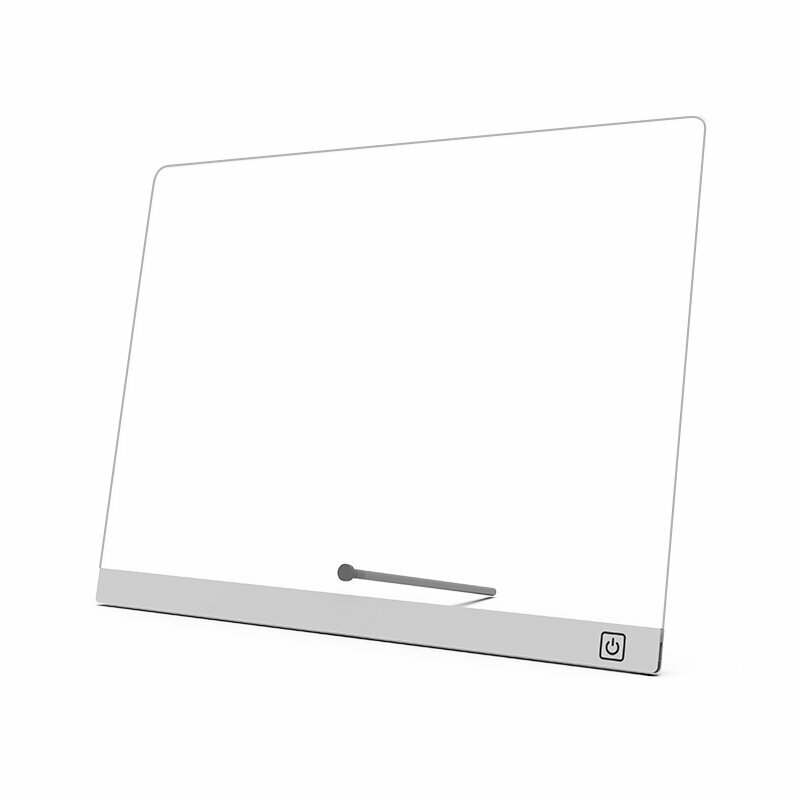 Трансграничная RGB прозрачная акриловая флуоресцентная панель, светодиодная световая панель, светящаяся доска для написания сообщений, рекламная доска, стираемая доска для рисования.