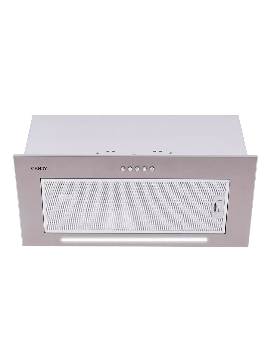 Вытяжка Candy CVXBI64MX, Встраиваемая вытяжка, Ширина 60 см, 600 м³/ч
