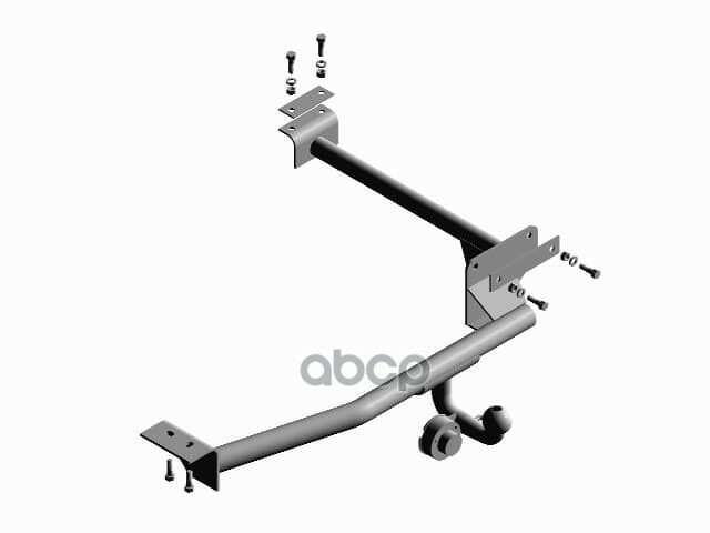 Фаркоп Иж-2126 (Ода) 2000-2005 Тип шара: H (сварной). Нагрузки: 600/35 кг трейлер арт. 2126.01