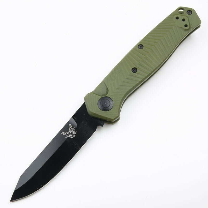 Складной нож Butterfly 8551BK с ручкой из стекловолокна, S35VN, высокая твердость, каменная мойка, титановое покрытие, острый нож для выживания в дикой природе