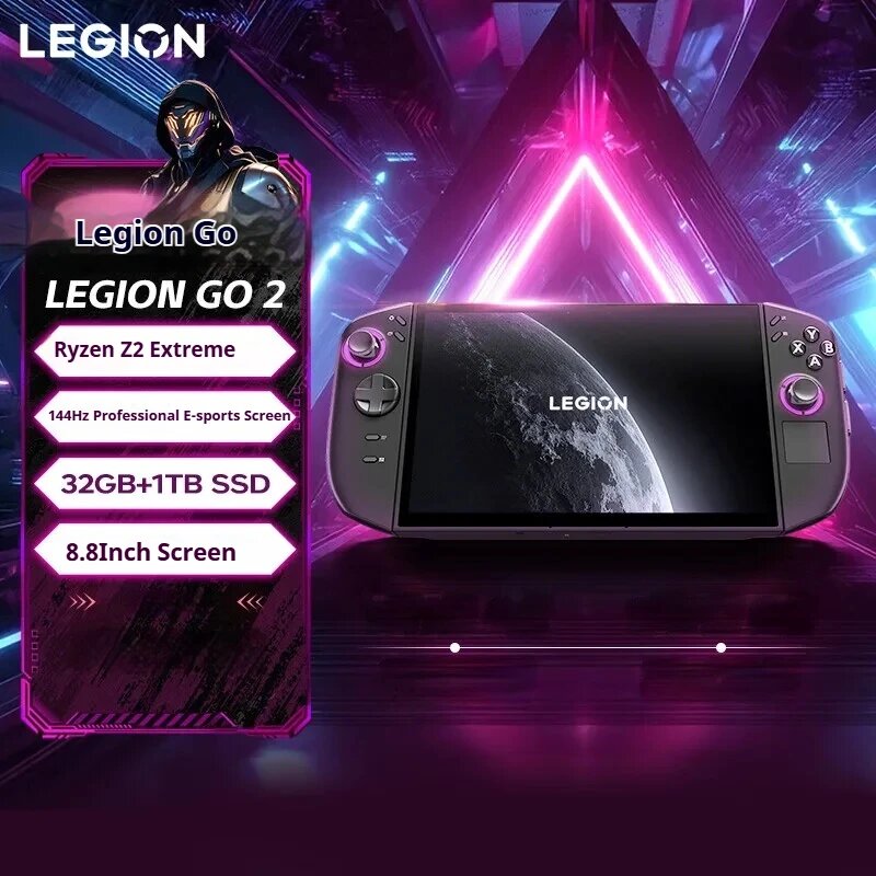 Lenovo Legion GO 2 AMD Ryzen™ Z2 Extreme 8.8-дюймовая портативная игровая консоль Legion Go 2