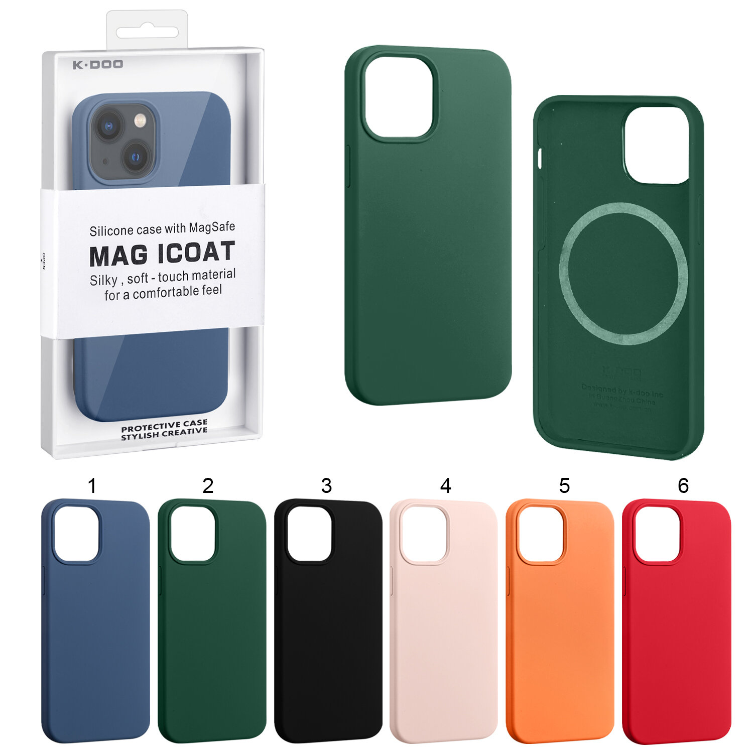Чехол iPhone 13 Mini K-Doo Mag iCoat