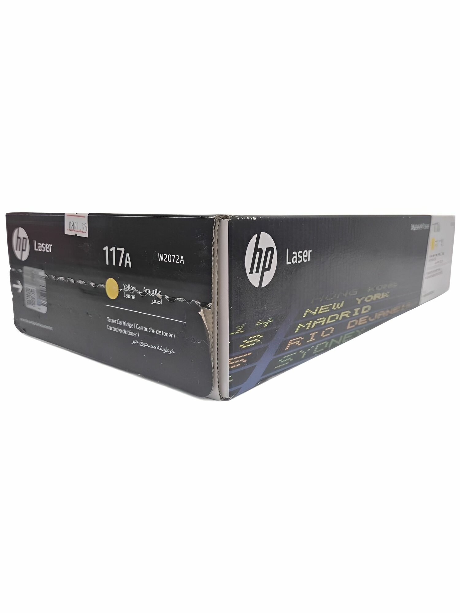 Картридж лазерный HP W2072A (117A) оригинальный, желтый (700 стр.) для Color Laser 150a/150nw