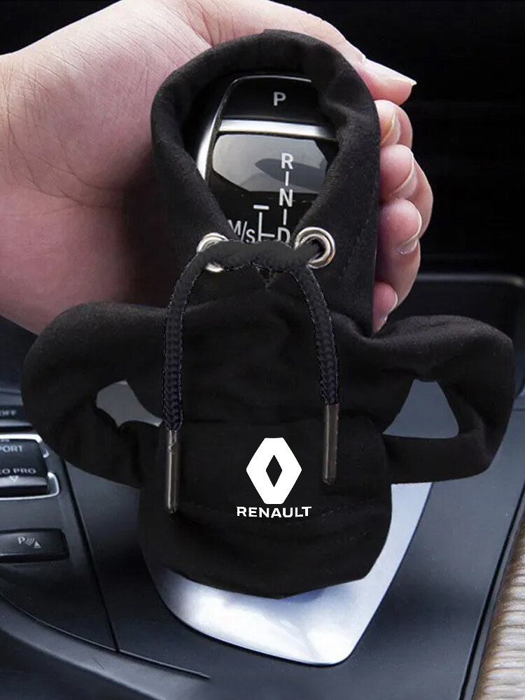 Автомобильная модная толстовка с капюшоном, чехол для ручки переключения передач, чехол для Renault.