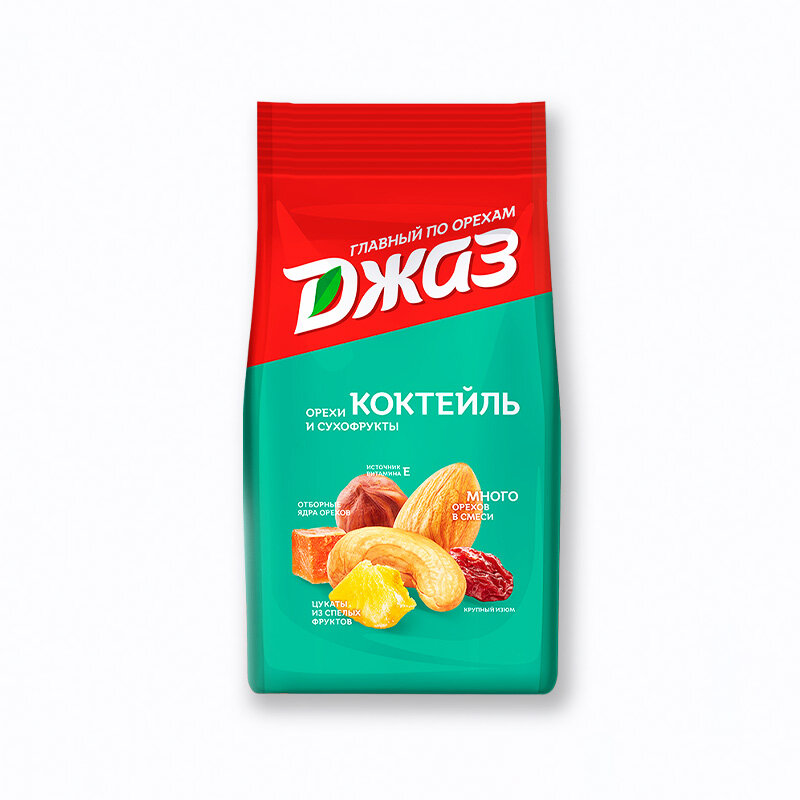 Смесь орехов и сухофруктов Джаз коктейль, 300 г