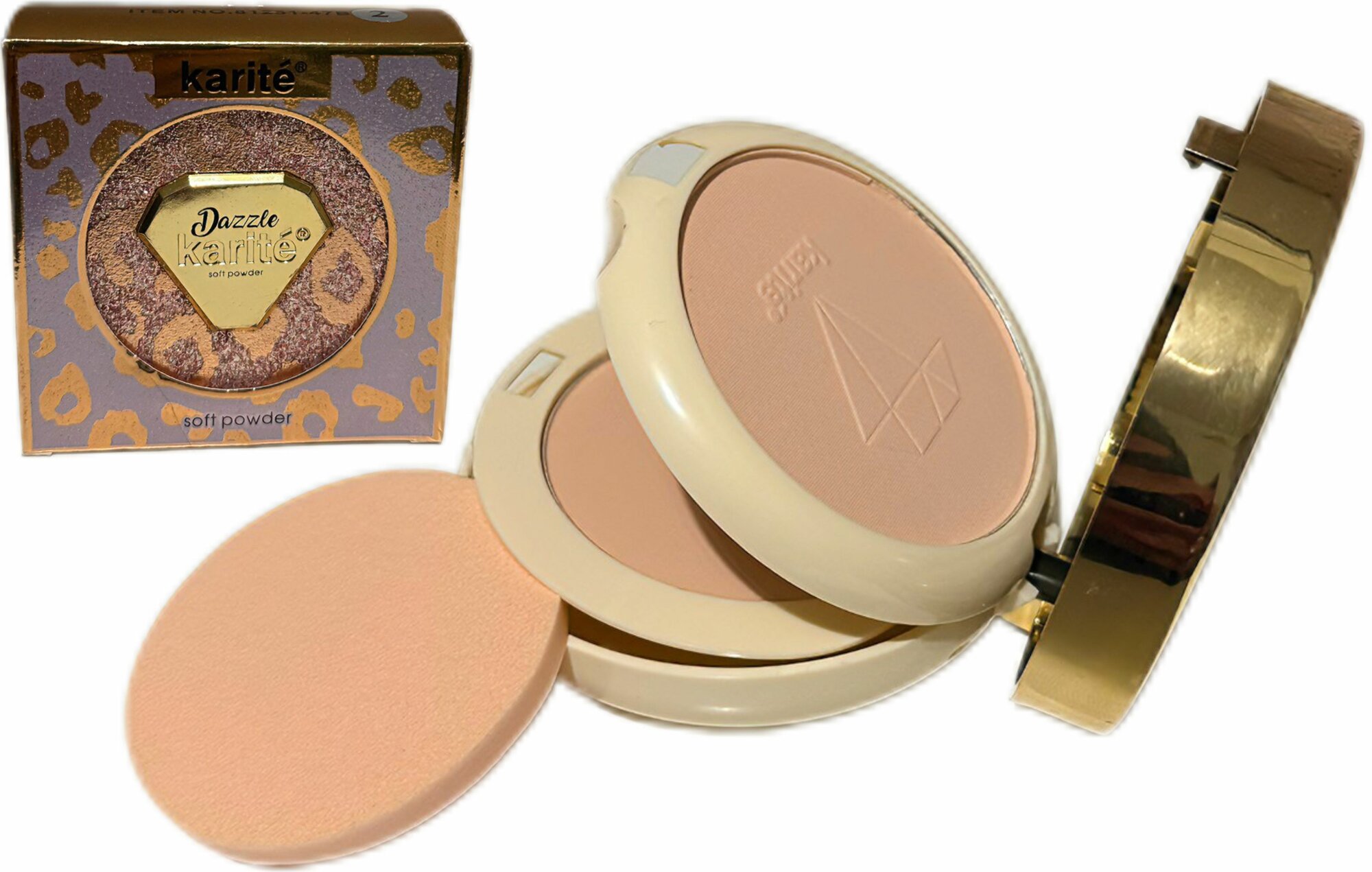 Пудра 2в1 Soft Powder Тон 02, 20 гр