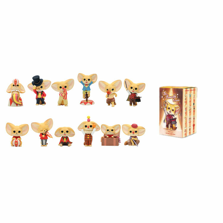 POP MART Kenneth Little Fox Circus Series, Single Blind Box