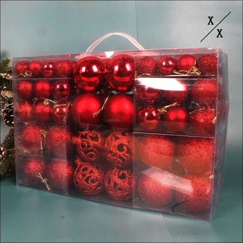 Эксклюзивный комплект шаров, 100 штук