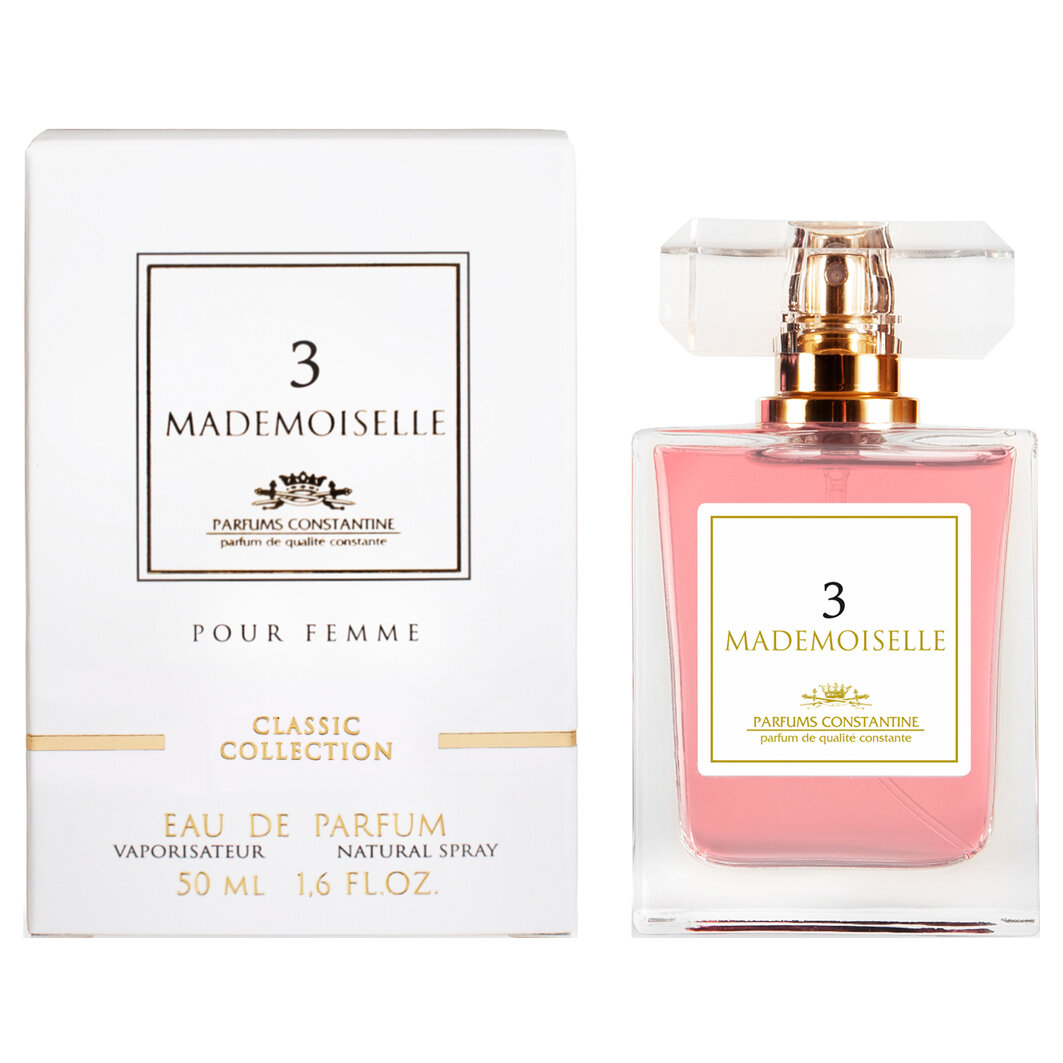 Парфюмерная вода женская Parfums Constantine Сlassic Collection Mademoiselle 3 50мл