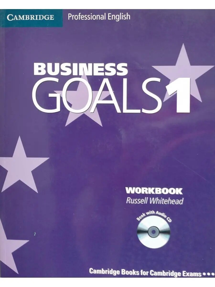 Business Goals 1 Workbook and Audio CD | Cambridge University Press