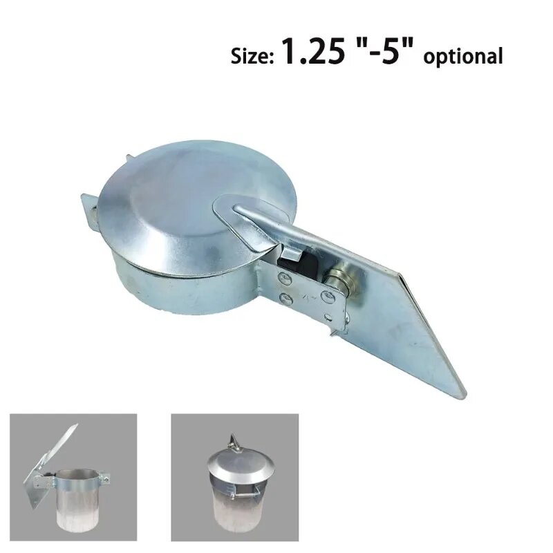 Глушитель генератора, дождевик выхлопной трубы для выхлопной воронки от 1,25 до 51mm (for 49-53mm )