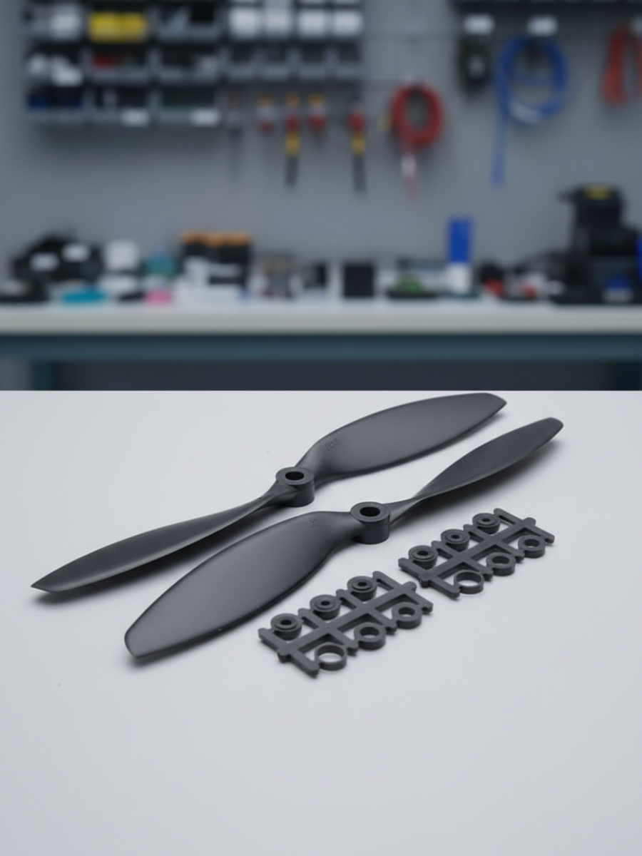 Пропеллеры Gemfan Carbon CF Nylon 8045 8 x 4.5 дюймов, для квадрокоптеров, 1 пара (CW + CCW) 1CCW1CW