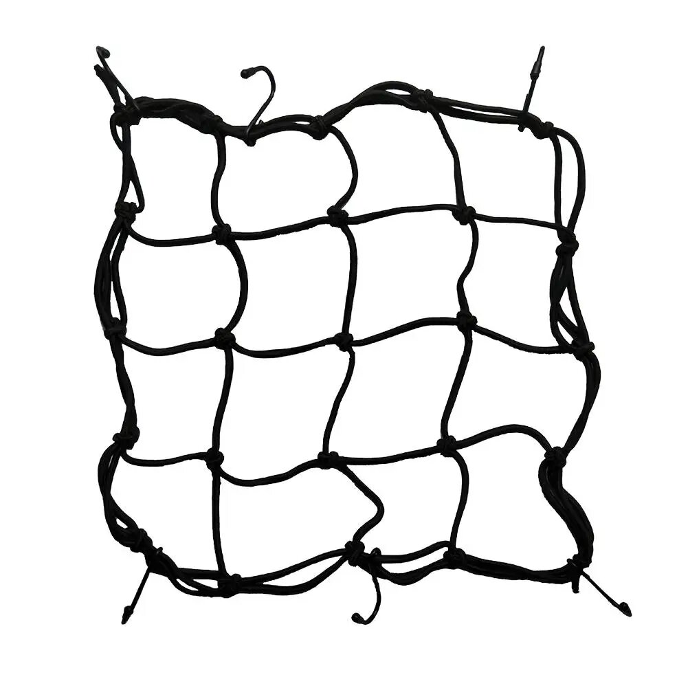 Черная Сетка Для Багажа На Мотоцикл С 6 Крючками, Держатель Для Топливного Бака, Белый, Black