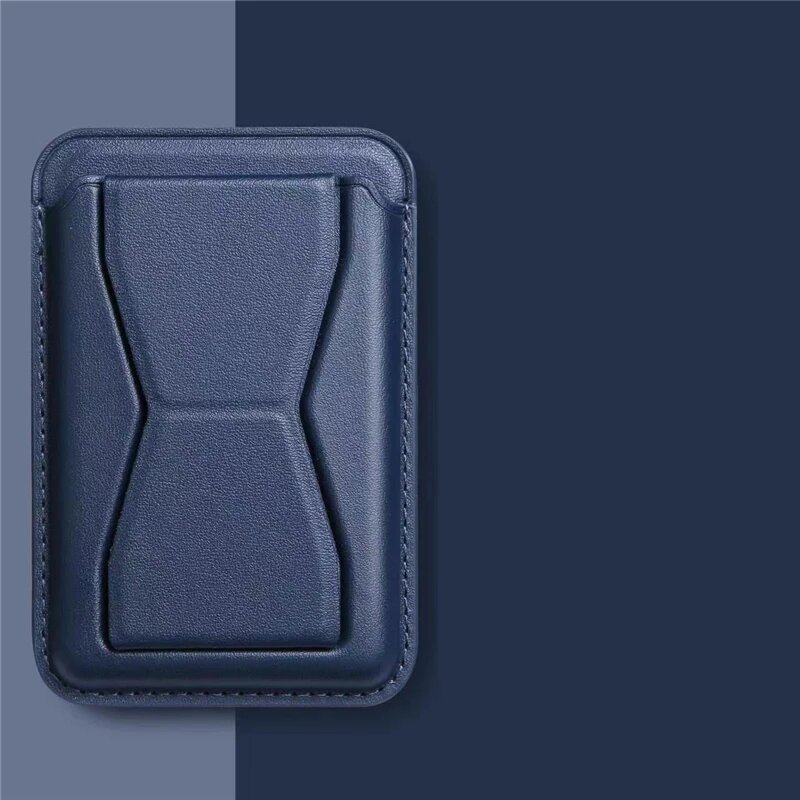 Магнитный Держатель Для Карт MagSafe, Подставка Для Телефона, Тонкий Складной Кошелек Для Sky Blue