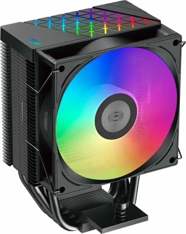Кулер для процессора PCcooler R400 ARGB BK, 92мм, черный, retail (R400-BKAWYX-US)
