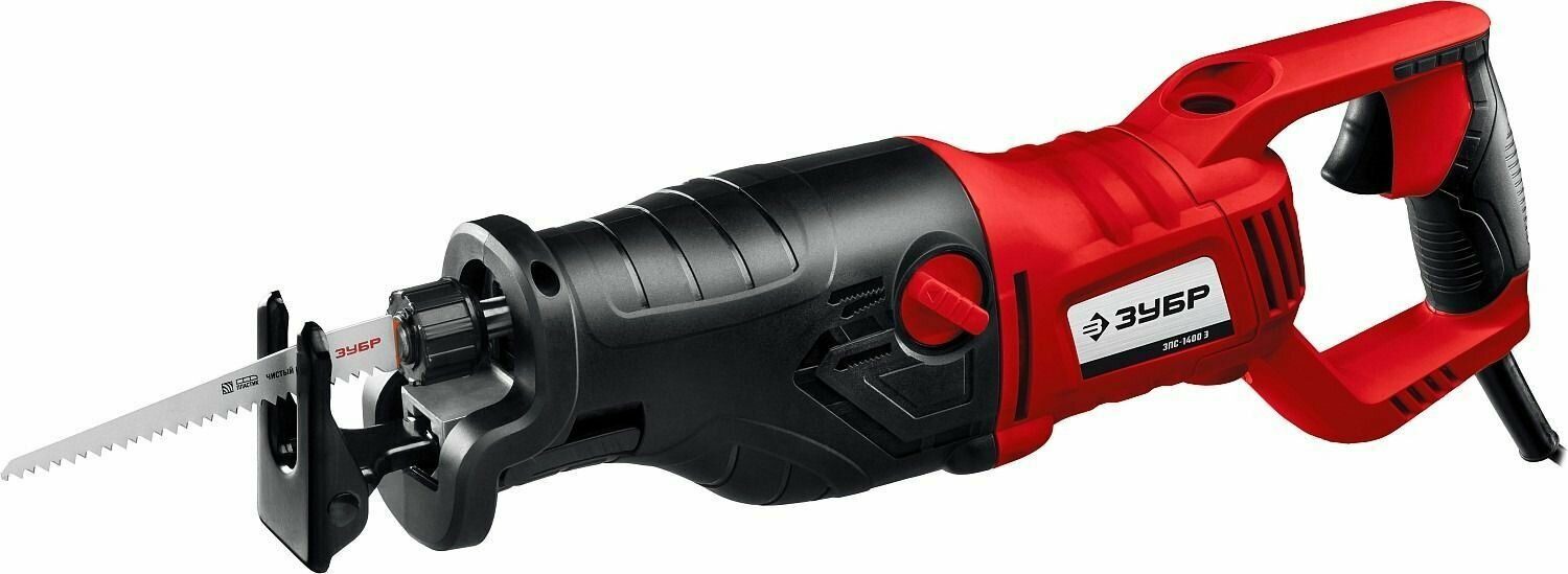 Пила сабельная (электроножовка) ЗПС-1400 Э Мастер, 1400 Вт, 0-2800 ход/мин ЗУБР