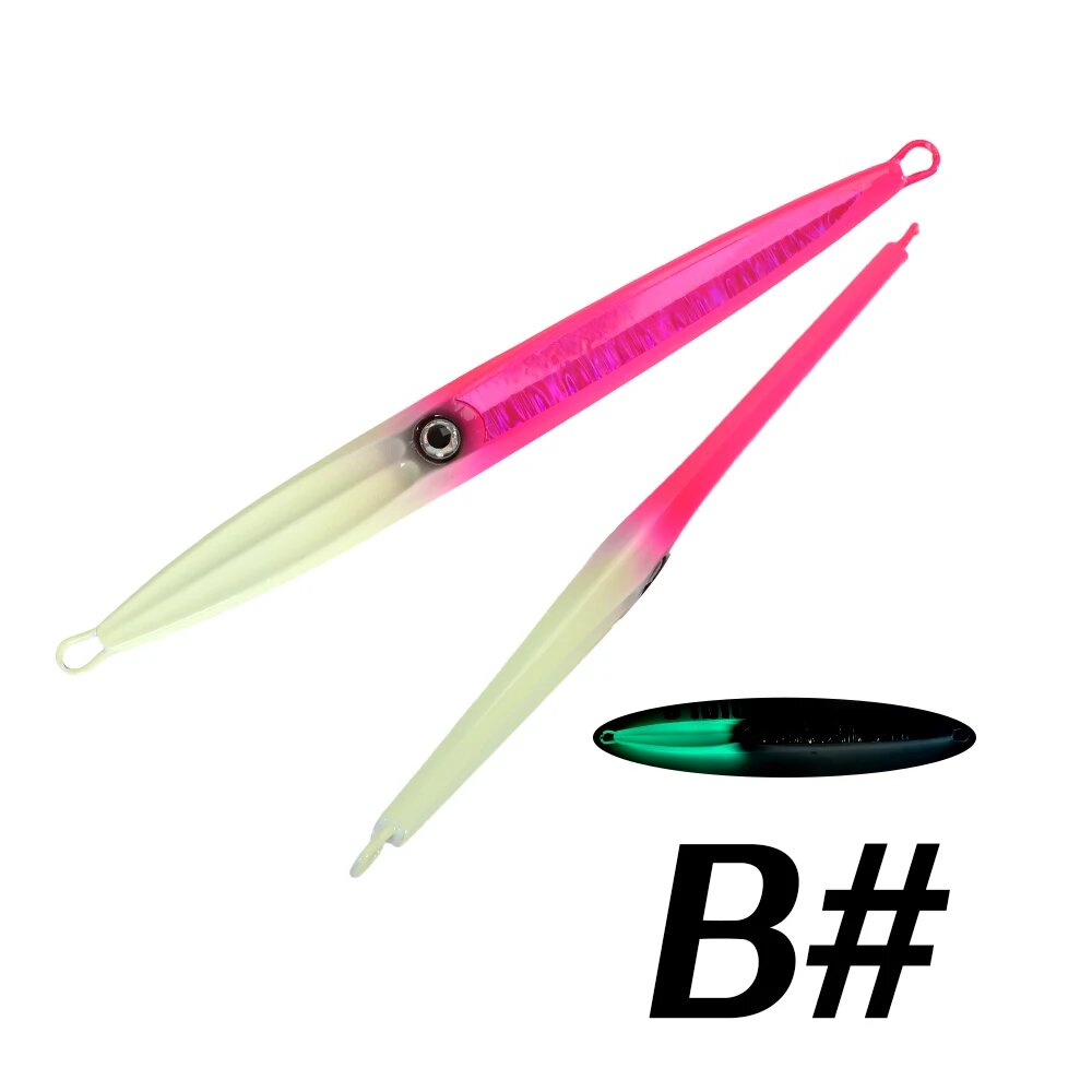 Джиг TOLU 80g, Розовый, Color B