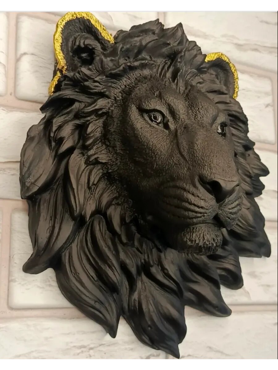 Декор настенный голова Льва