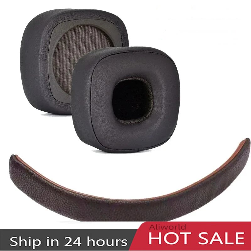 Кожаные амбушюры для наушников Marshall Major 4 1 set black