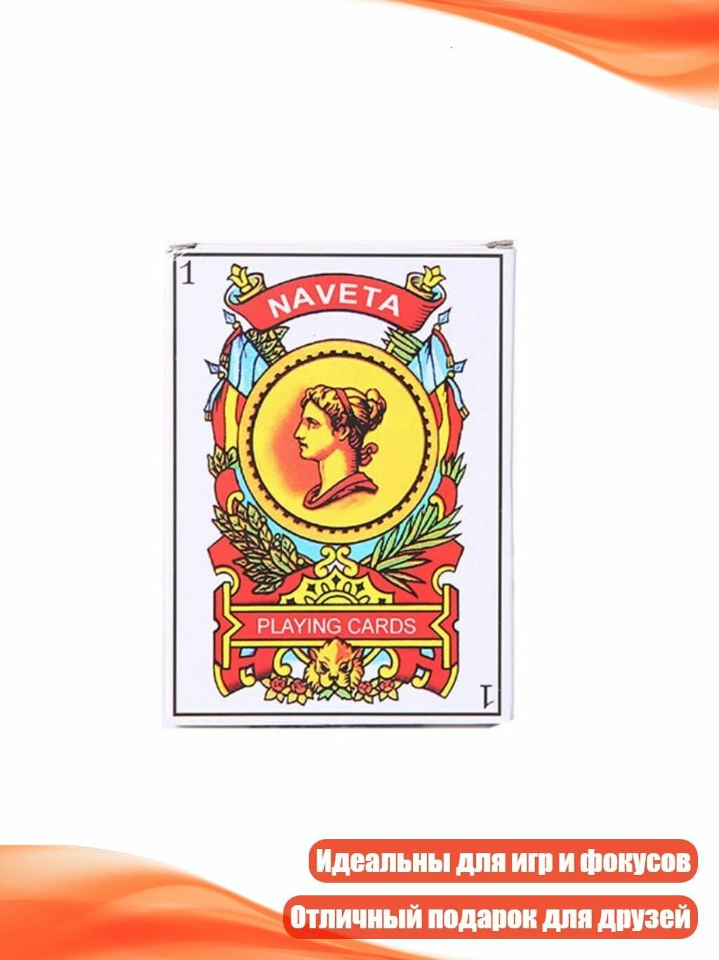 Колода карточек для покера в ретро-стиле