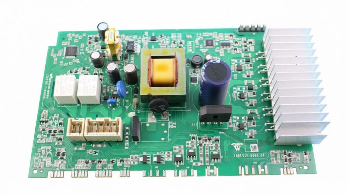 Плата для стиральной машины INDESIT (индезит) 552844, 509484, 525783 (215013813.01,W11186272, FW: 33.00.23, прошиваем под вашу модель)