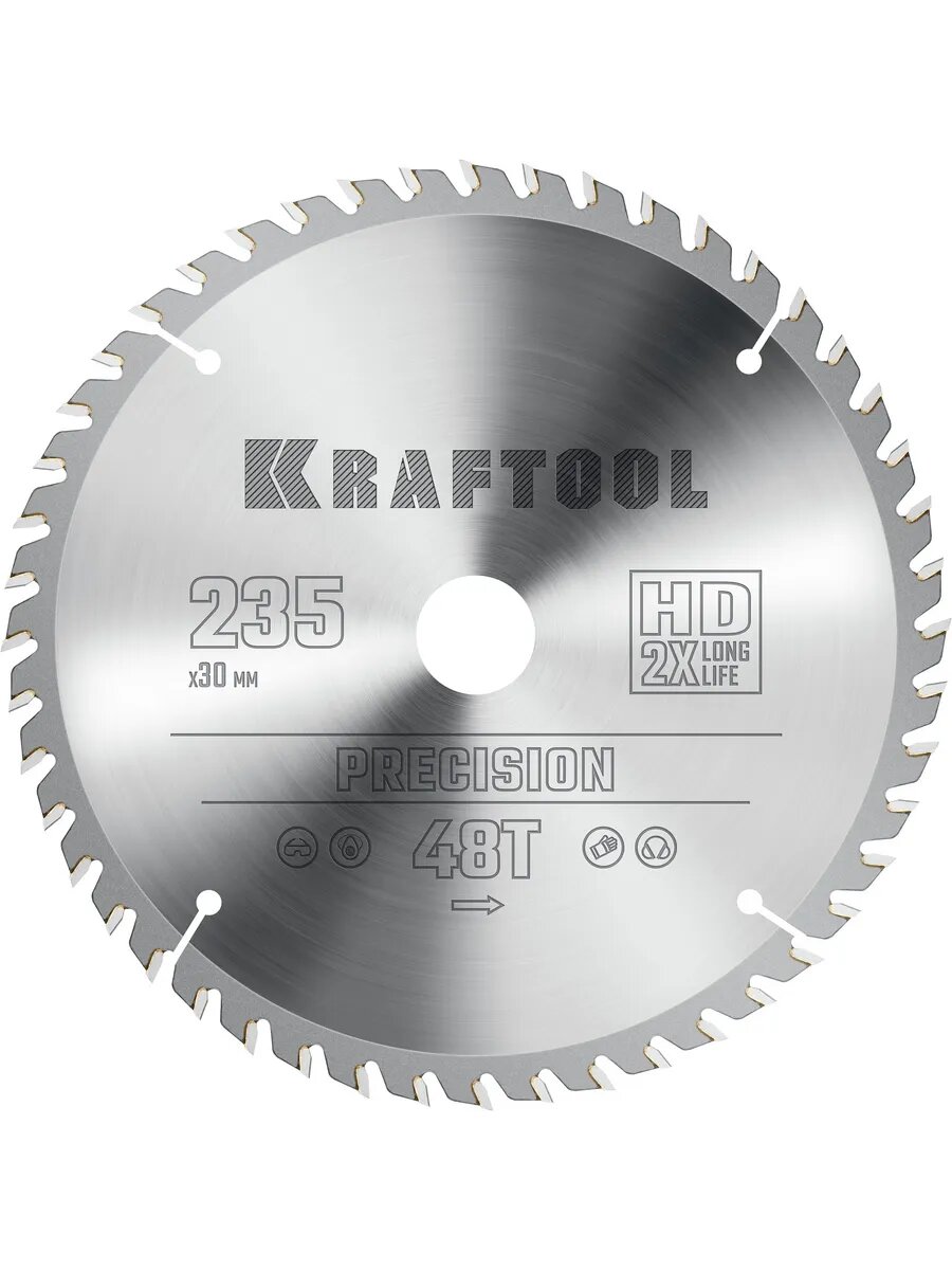 Precision, 235 х 30 мм, 48Т, пильный диск по дереву