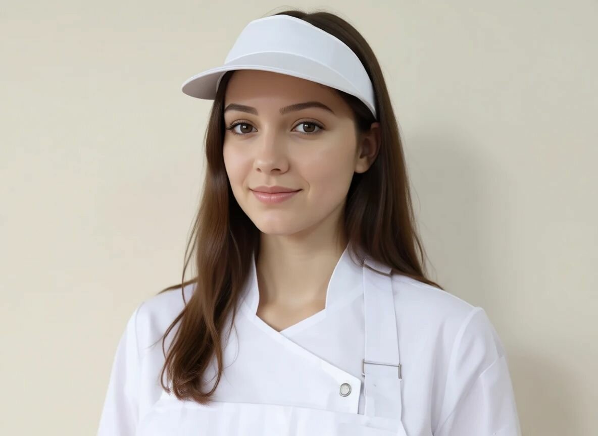 Козырек белый (ткань плащевая)