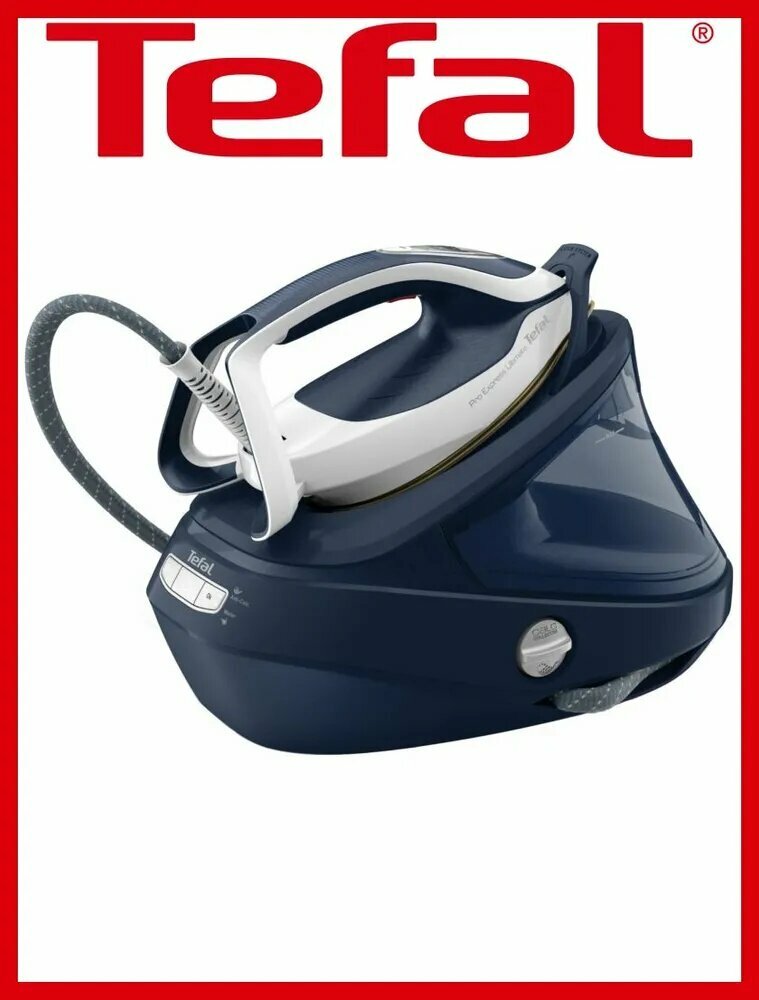 Tefal Парогенератор GV9720, белый, синий