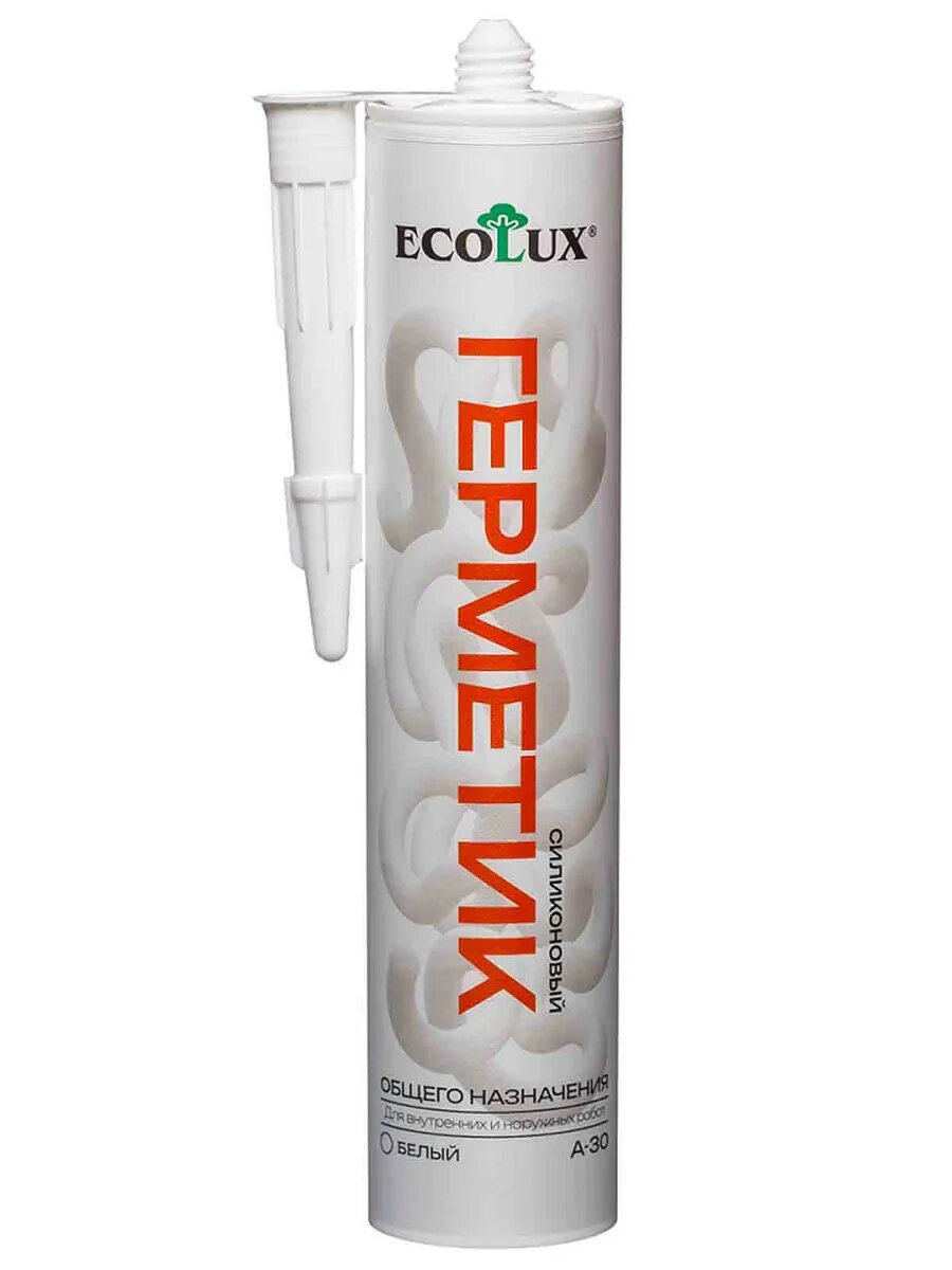 Герметик Сот-Комби, силикон, общего назначения, белый, для дерева, стекла, пластика