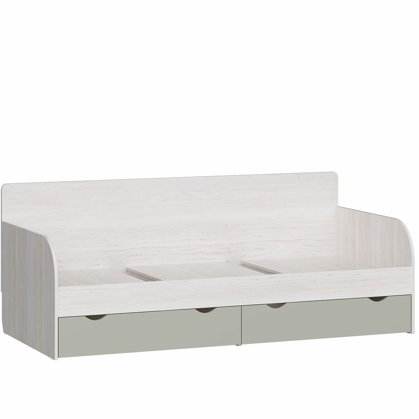 Кровать-тахта Юкка 900.4, Аквилон, дюна, шалфей