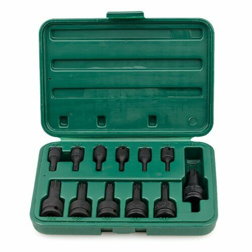Набор ударных головок 1/2" HANS 896014-12 TORX T10-T60, 12 пр