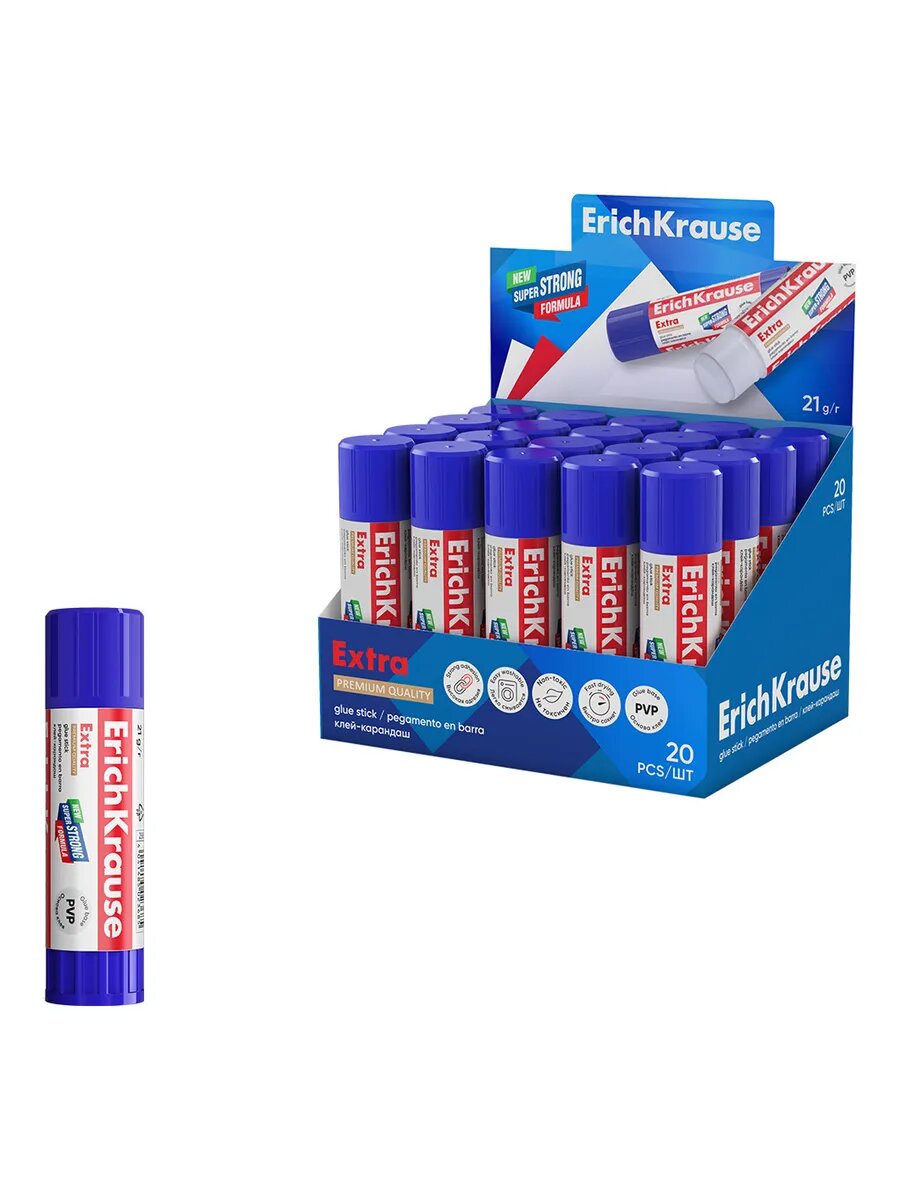 Клей-карандаш Extra, 21г