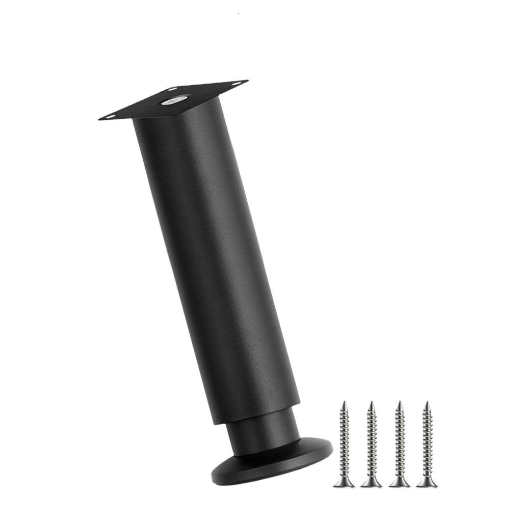 Регулируемая телескопическая ножка для мебели, Черный