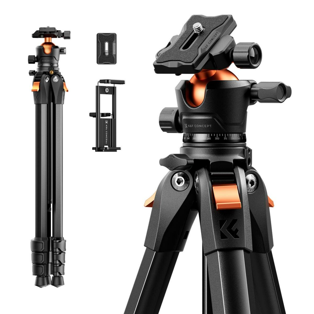 Штатив K&F Concept A304A3 + BH-40 KF09.173